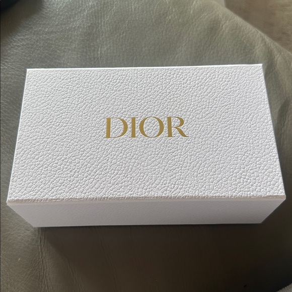 Dior | Other | Dior Gold Logo White Gift Box | Poshmark